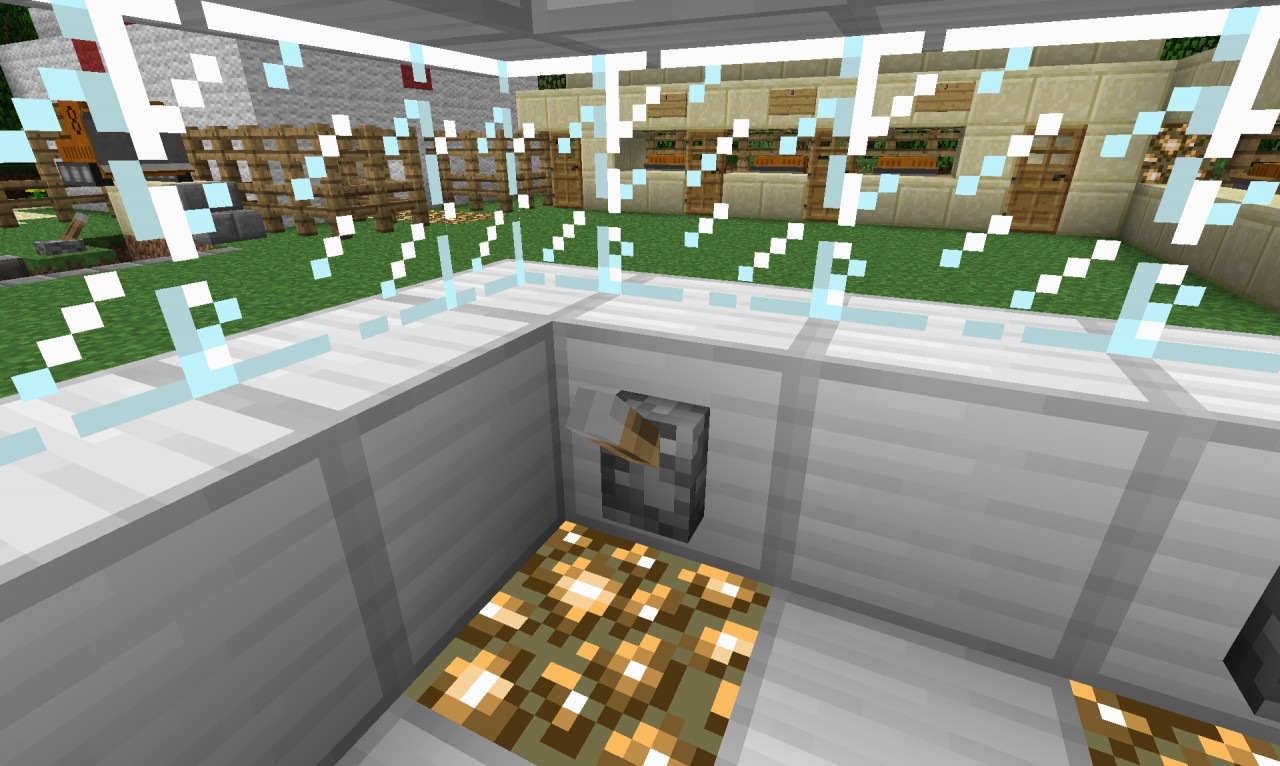 A Work Place, With House Minecraft Map