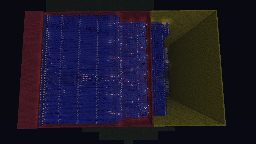 !2304 (48x48)! px REDSTONE display Minecraft Map