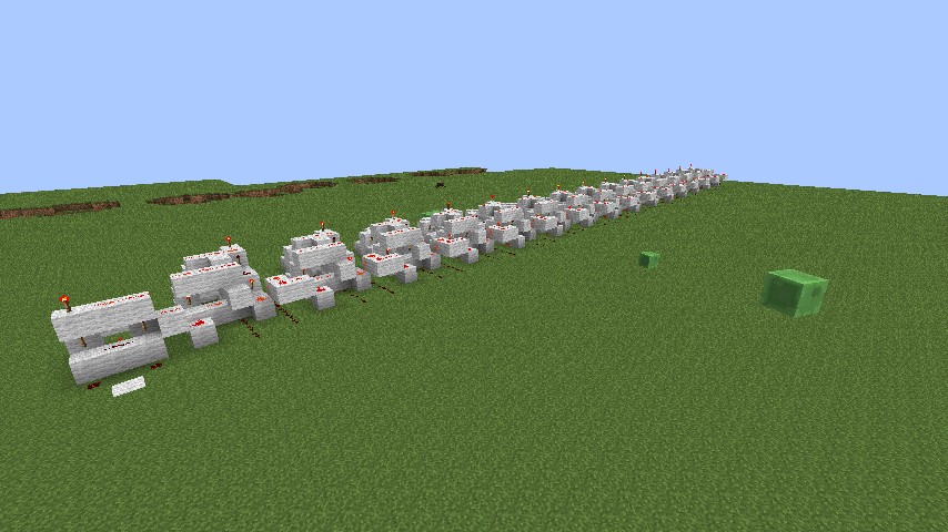 16-bit Adder Minecraft Map