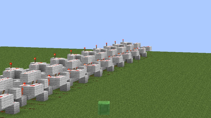 16-bit Adder Minecraft Map