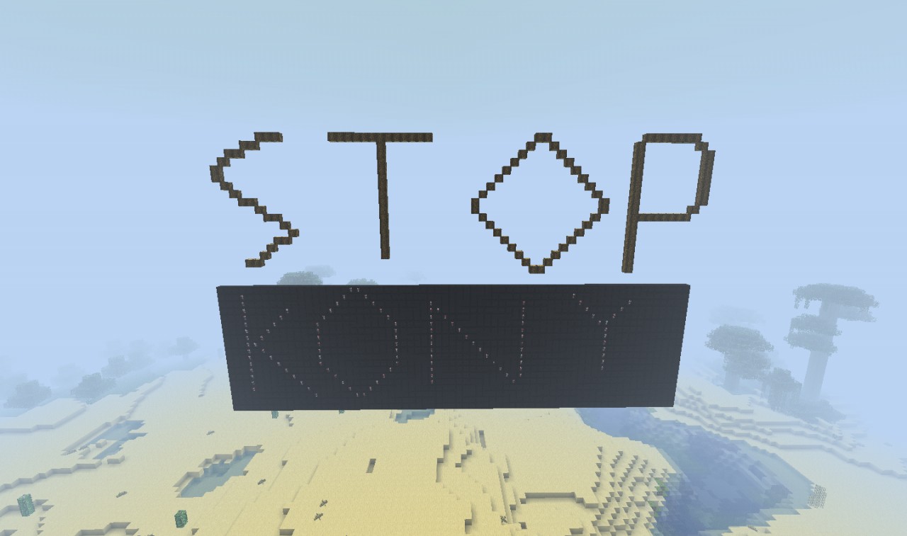 Stop Kony! Minecraft Map