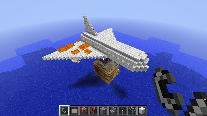 ultimate plane CRASH!!!!!! Minecraft Map