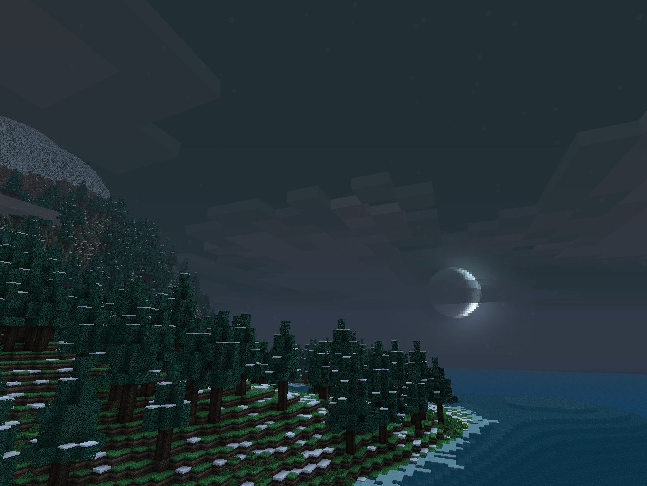 Taiga Islands (Ores,Mountians.Caves, survival) Minecraft Map