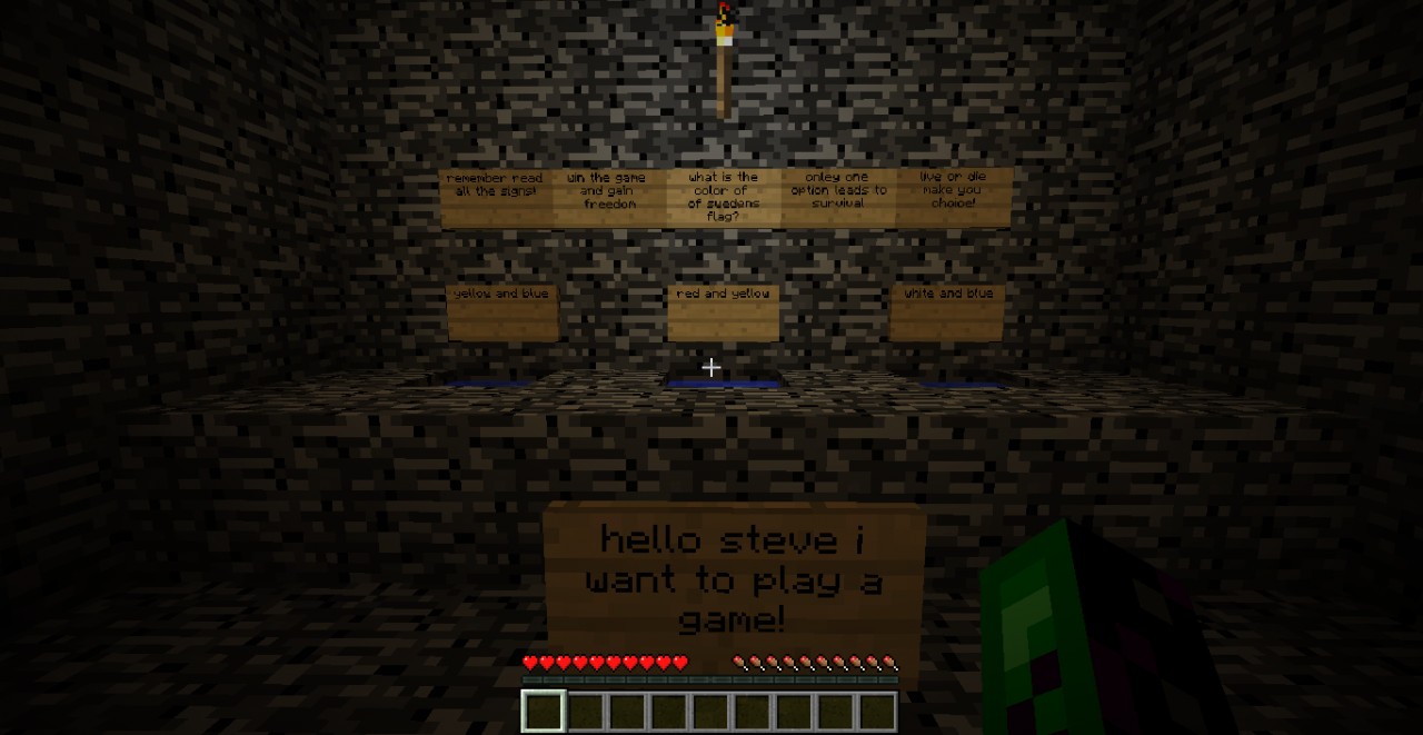 saw game Minecraft Map