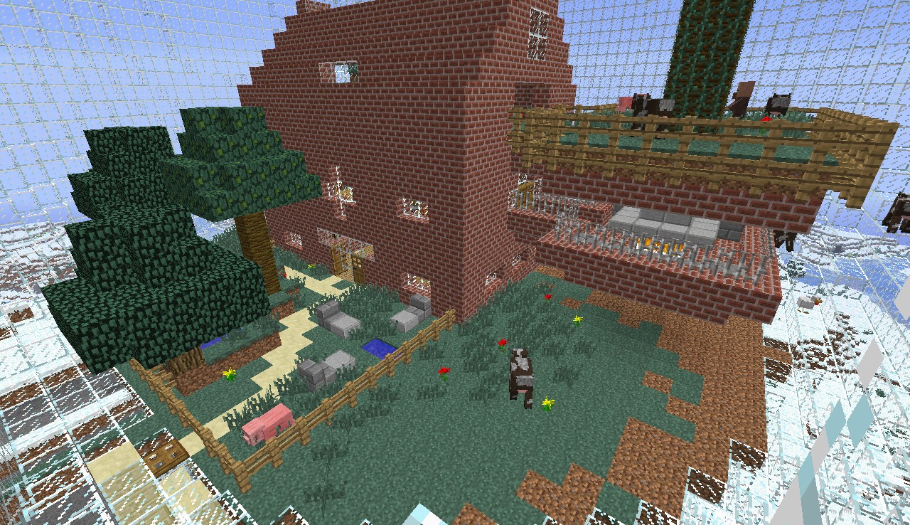sphere house Minecraft Map