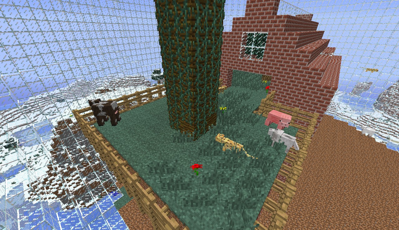 sphere house Minecraft Map