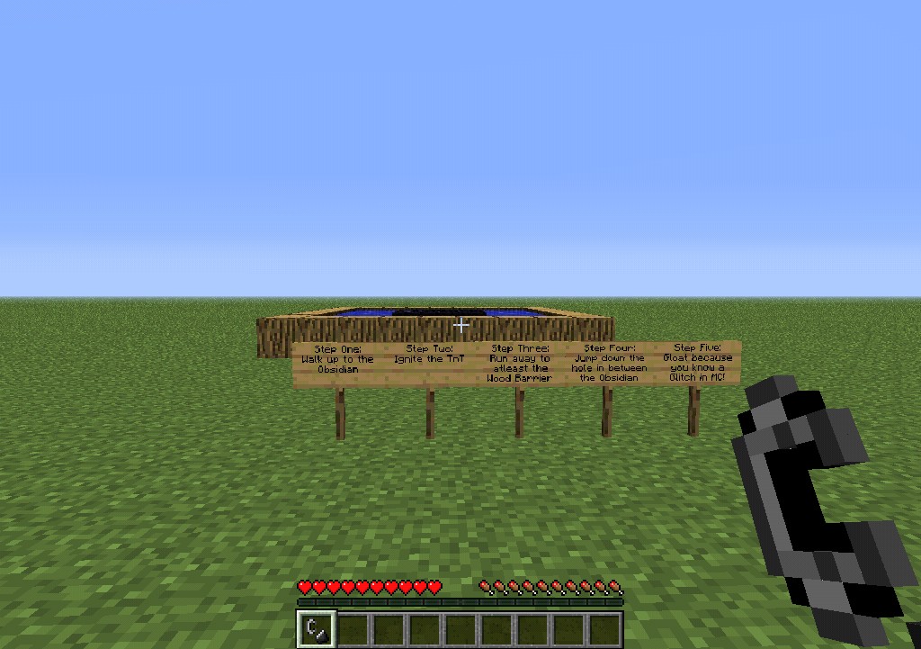 Water Glitch Minecraft Map