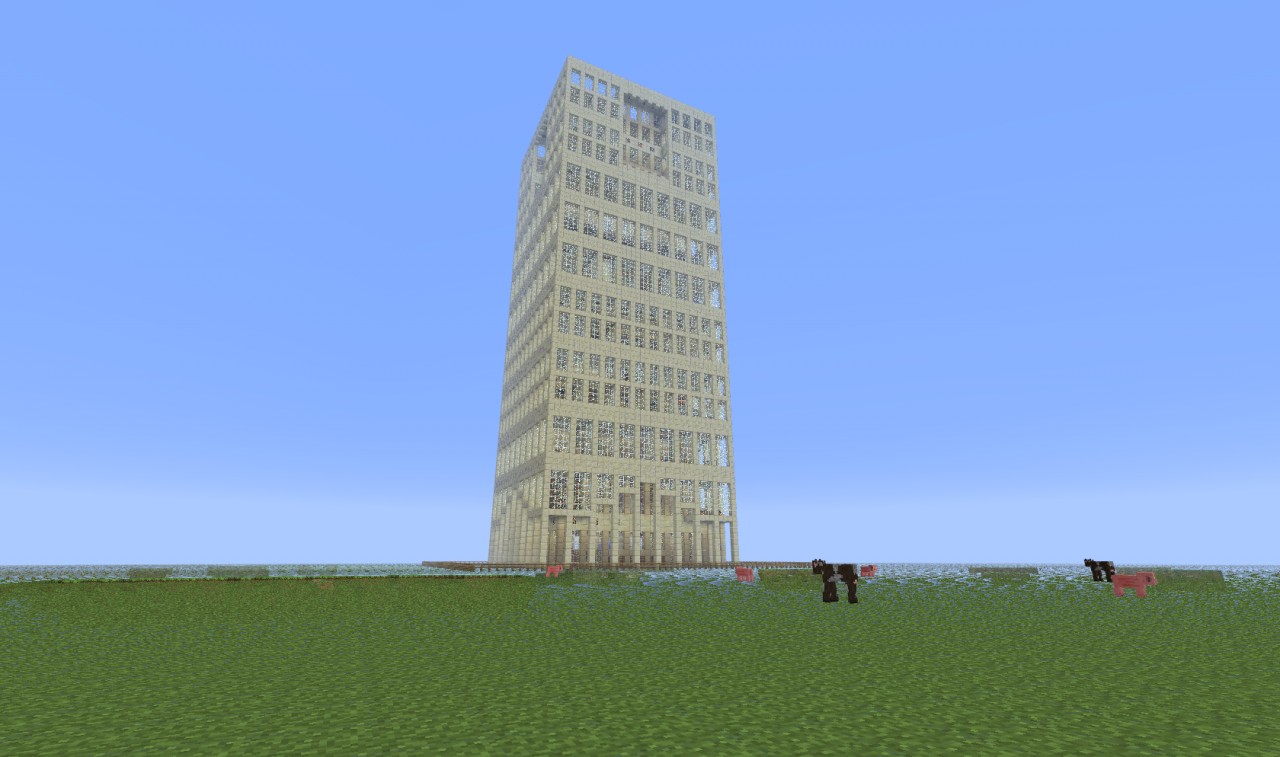 Yet Unnamed Scyscraper – Using the new height limit Minecraft Map