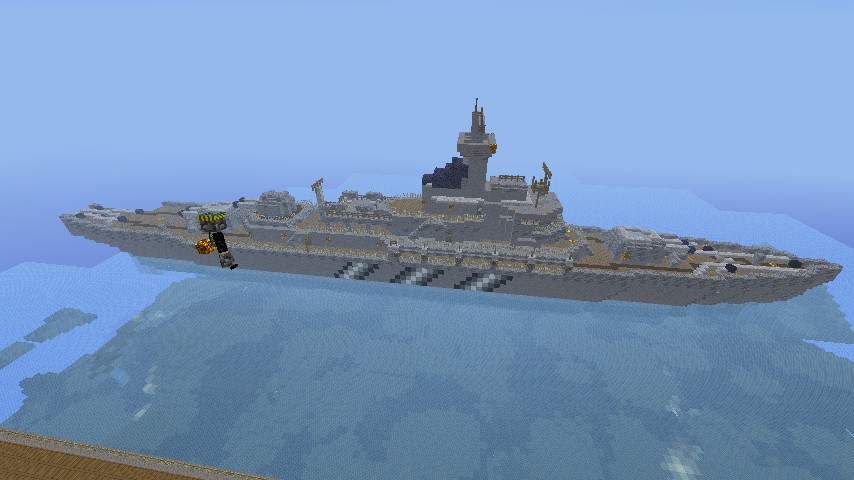 Battleship Minecraft Map