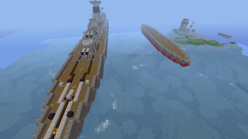 Battleship Minecraft Map