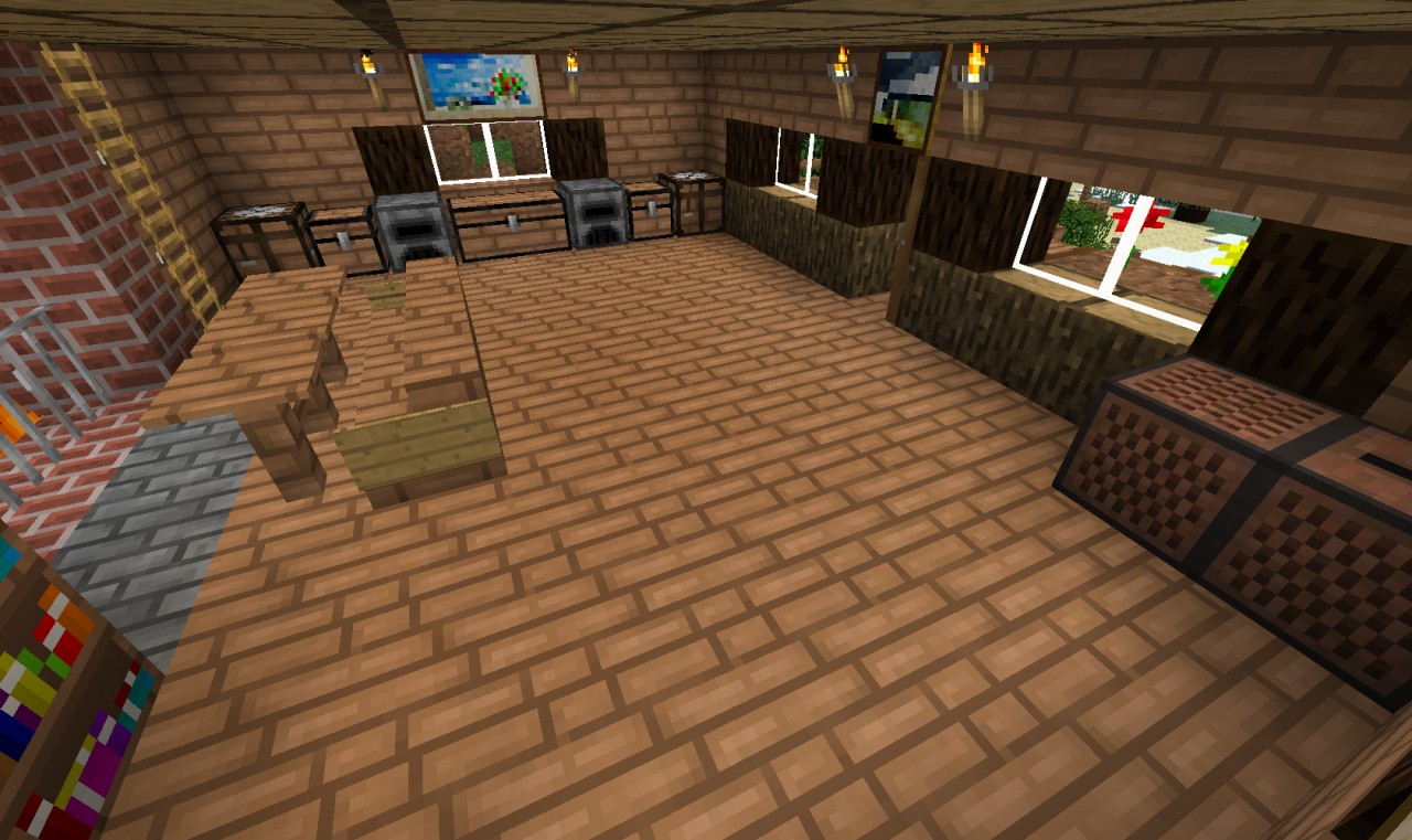 Cabin by the beach Minecraft Map