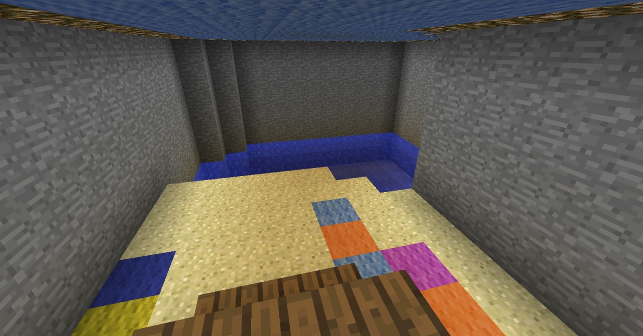 Underground base Minecraft Map