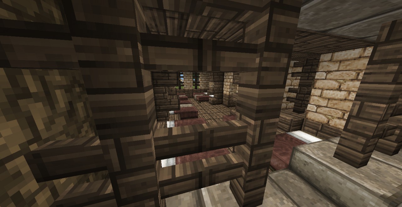 Japanese Barracks Minecraft Map