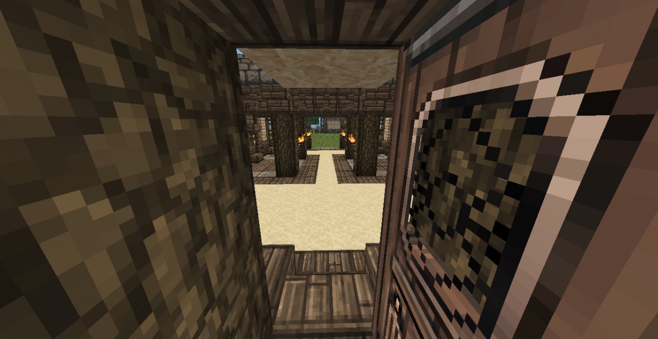 Japanese Barracks Minecraft Map