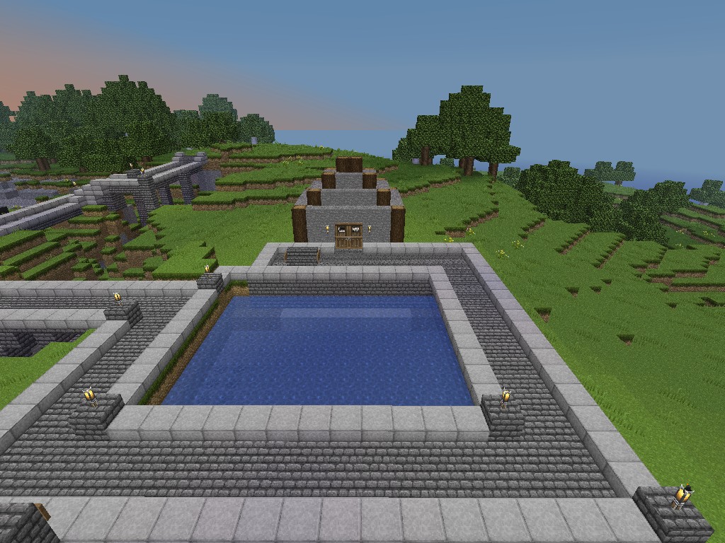Little House by The Dam Minecraft Map