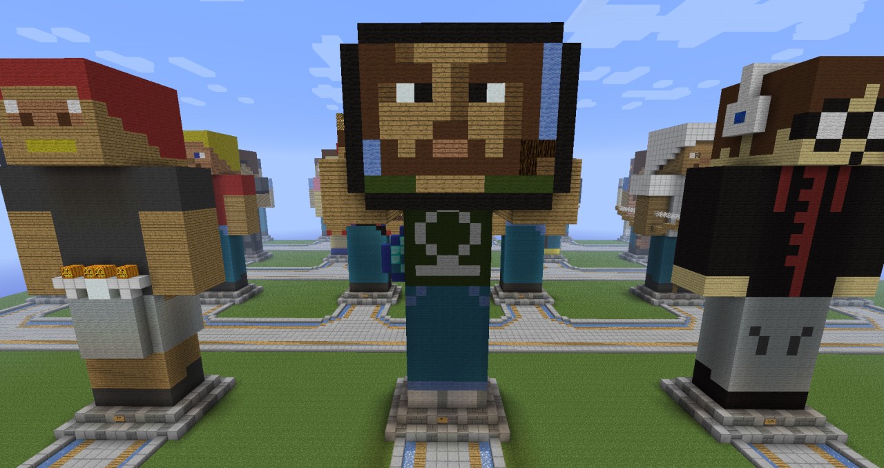 8-bit Army Minecraft Map