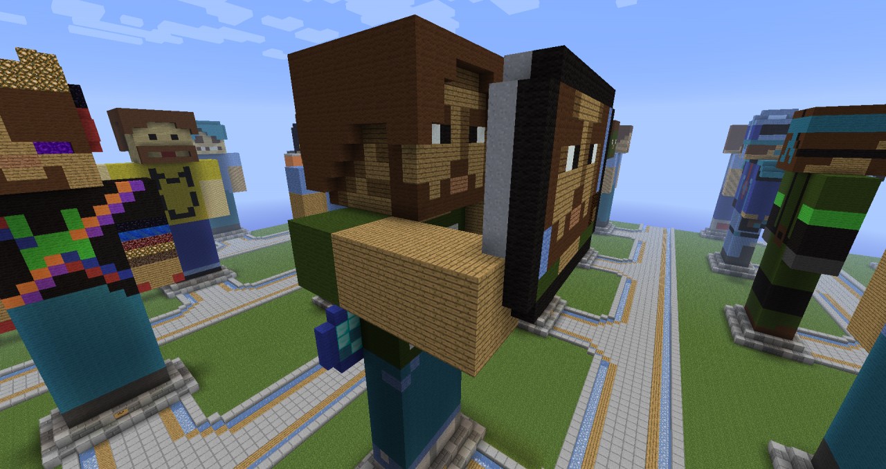 8-bit Army Minecraft Map