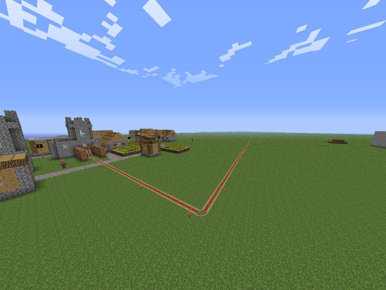 Huge Village Minecraft Map