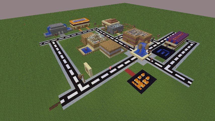 Town. Version 1.3 Minecraft Map