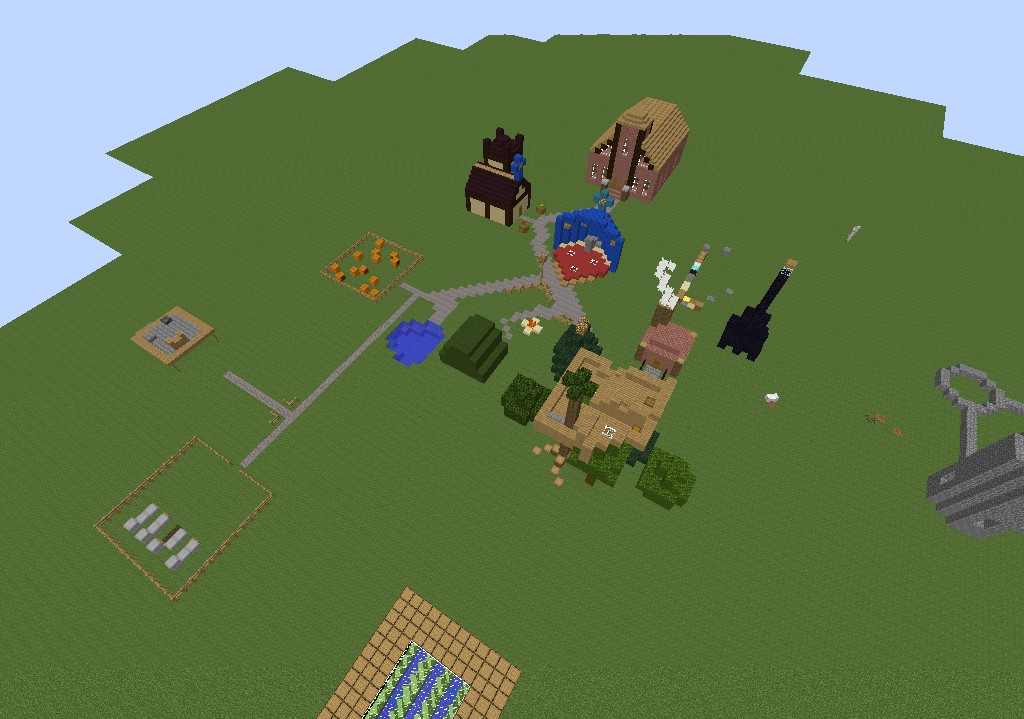 OLD COUNTRY WORLD! Minecraft Map