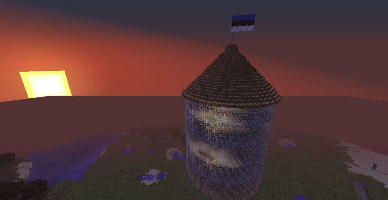 Glass Tower Minecraft Map
