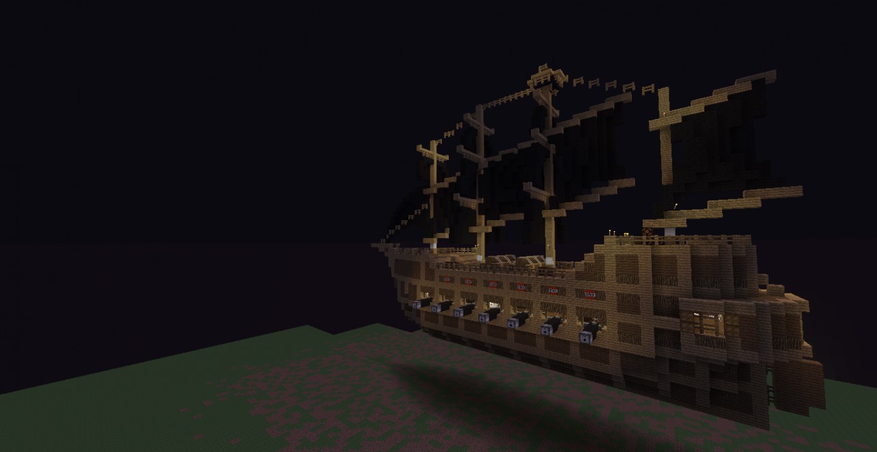 The Battleship. Minecraft Map