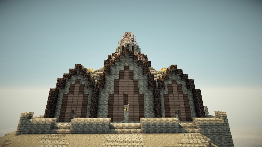 High Mountain Sun God Temple Minecraft Map