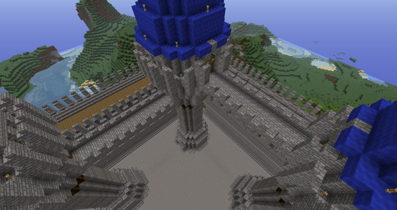 Castle Wall Collection Minecraft Map
