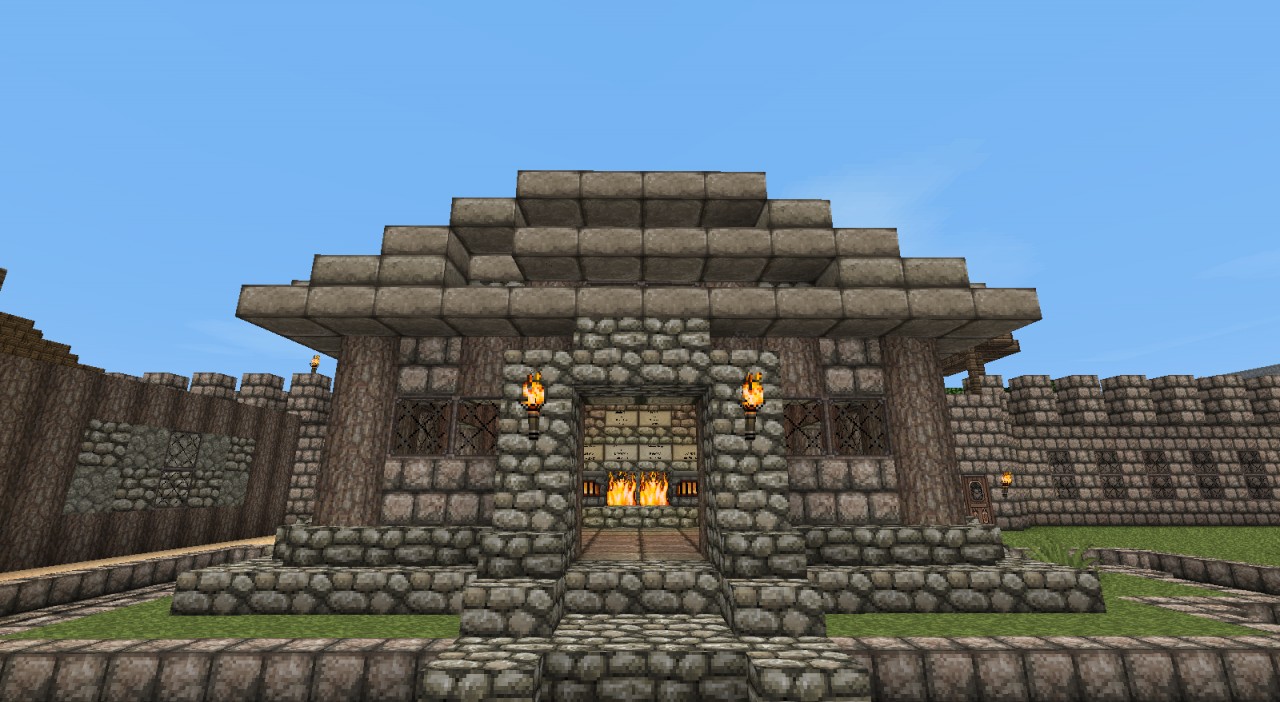 Castle and kingdom Minecraft Map