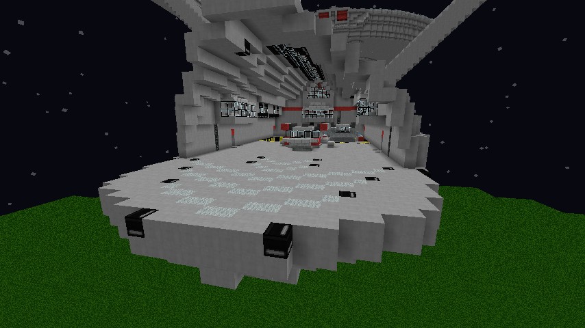 TOS Era Constitution Class Starship Minecraft Map