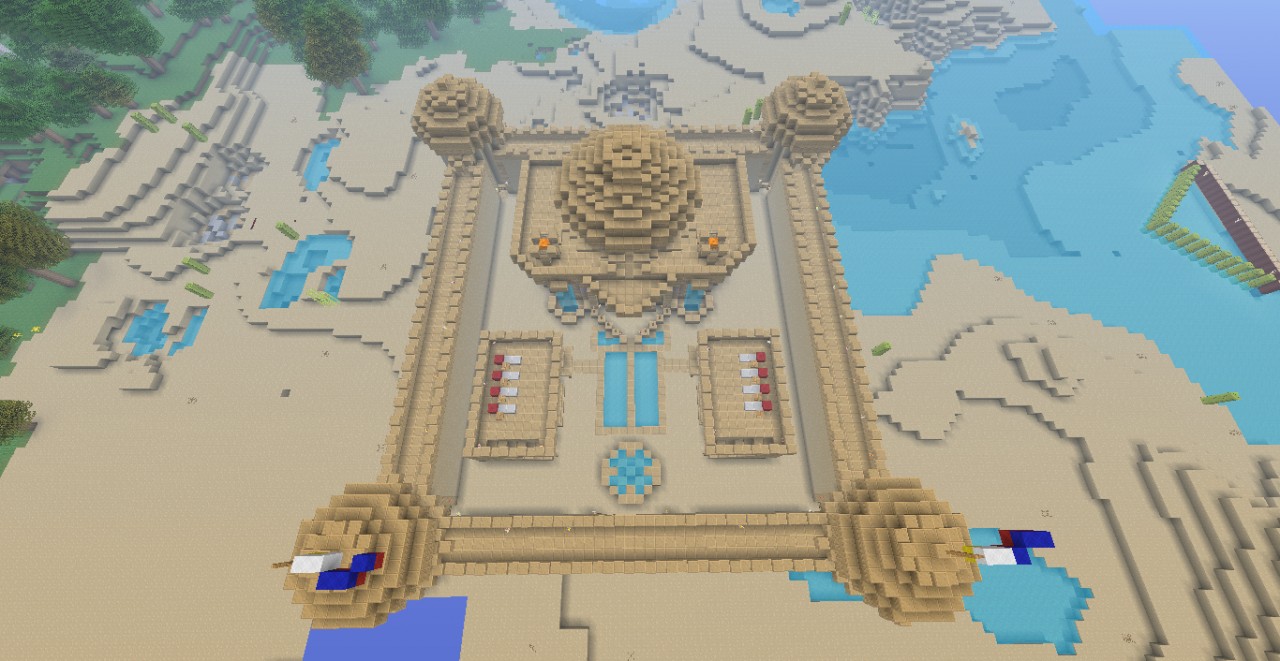 Sand Castle Minecraft Map