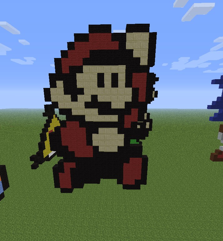 pixel art request making Minecraft Map