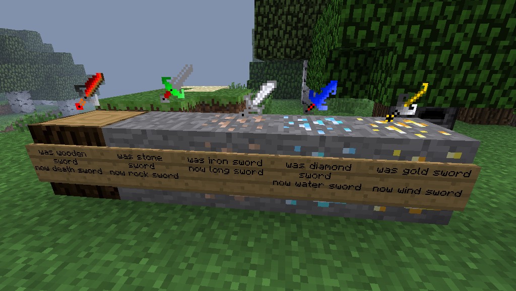 legendary swords #2 Minecraft Texture Pack