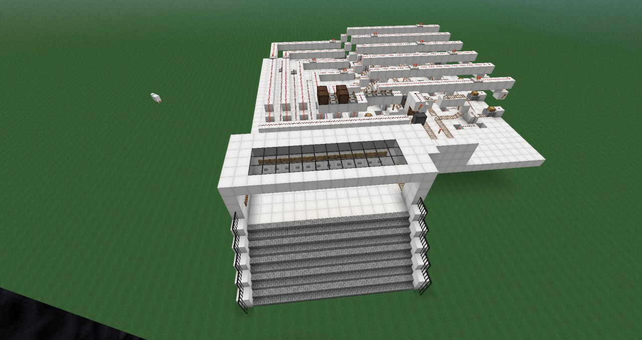 Automatic warehouse storage Minecraft Map