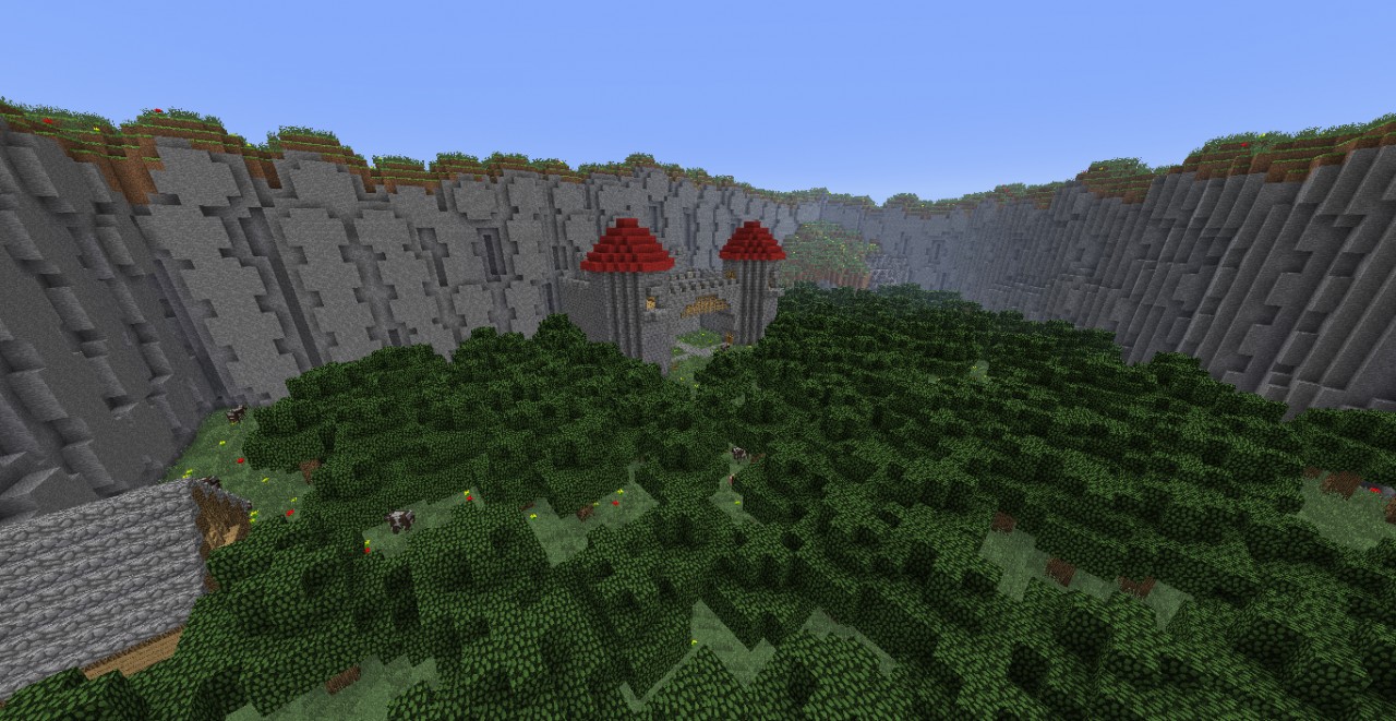 Red vs Blue PvP Map Minecraft Map