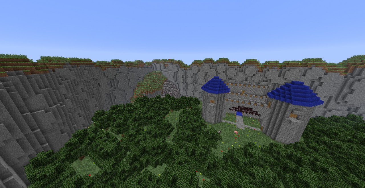 Red vs Blue PvP Map Minecraft Map