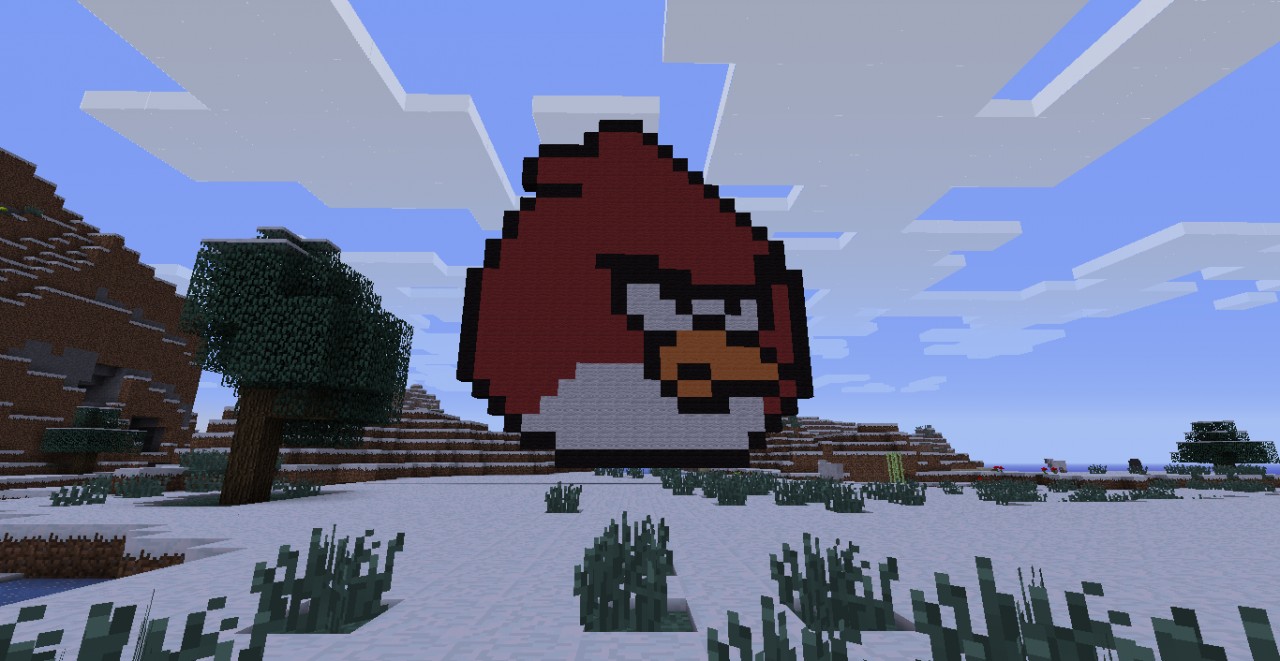 Angry Birds Replica Minecraft Map