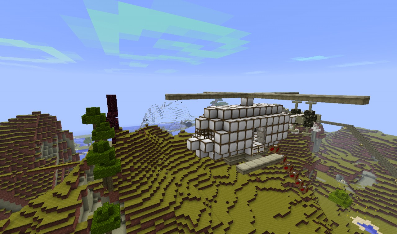 Helicopter Minecraft Map