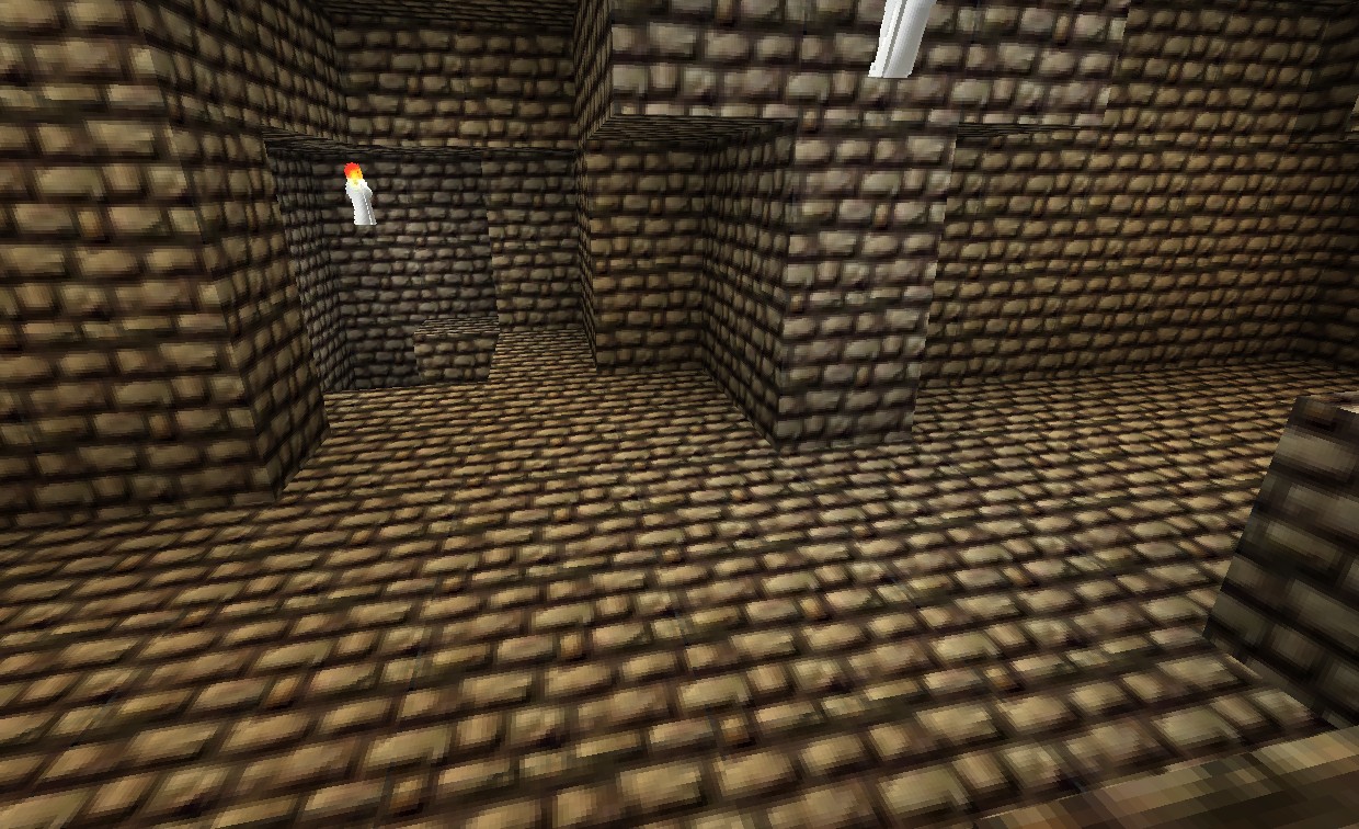 Hidden Underground Castle Minecraft Map