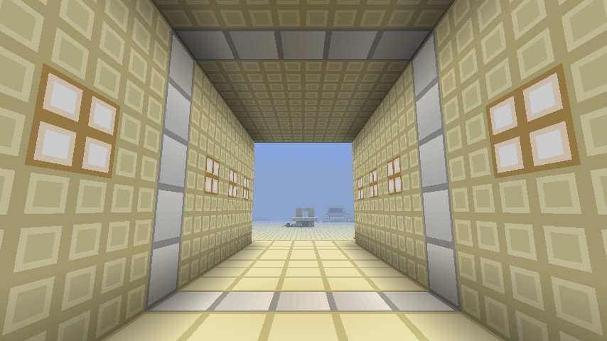 Minecraft Seamless 5x5 door with the More pistons Mod ! Minecraft Map