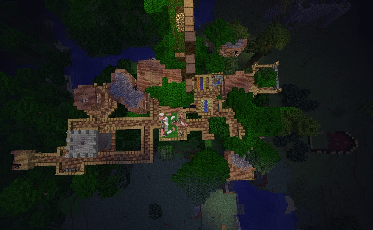 Jungle Highway Minecraft Map