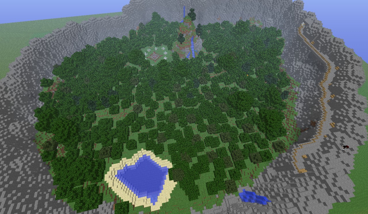 Custom Hunger games Minecraft Map