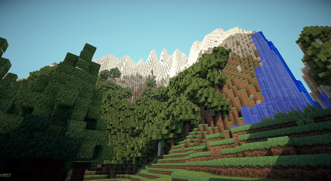 total wildness (random terrain) Minecraft Map