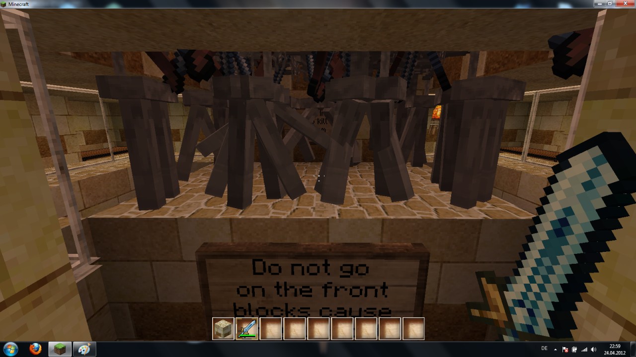 Skeleton XP farm 4in1 Minecraft Map