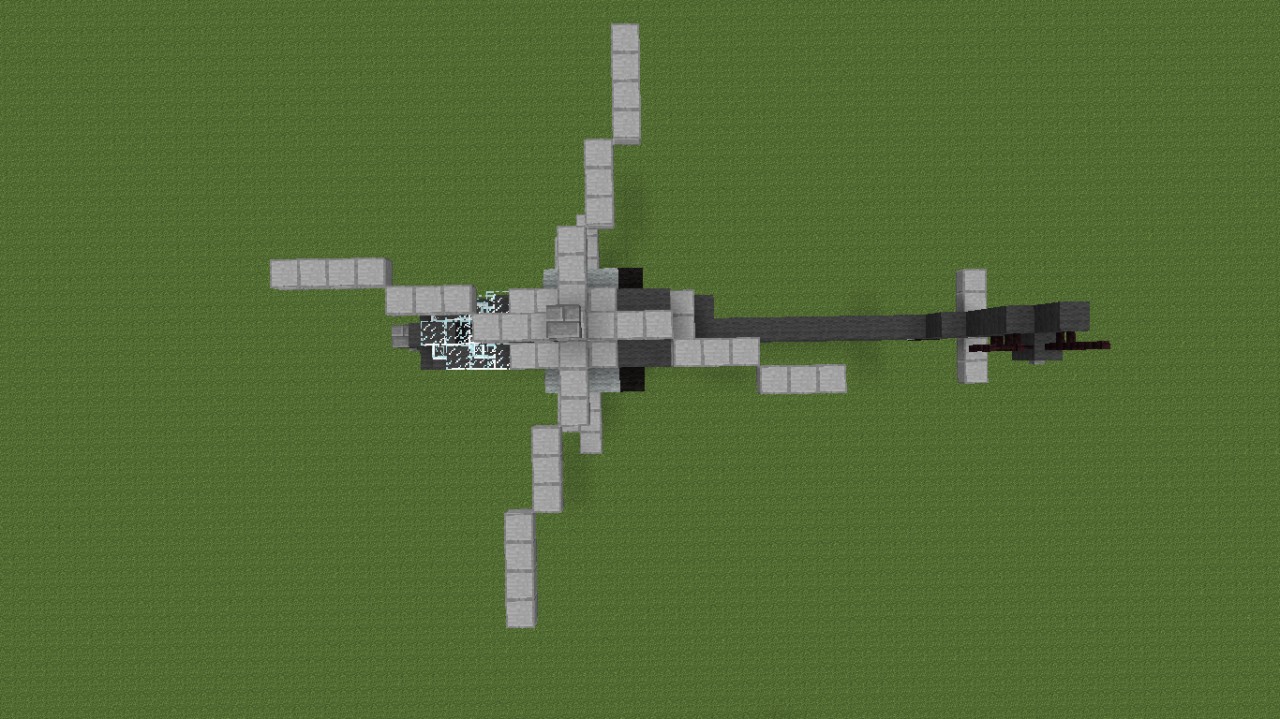 AH-64 Apache Minecraft Map