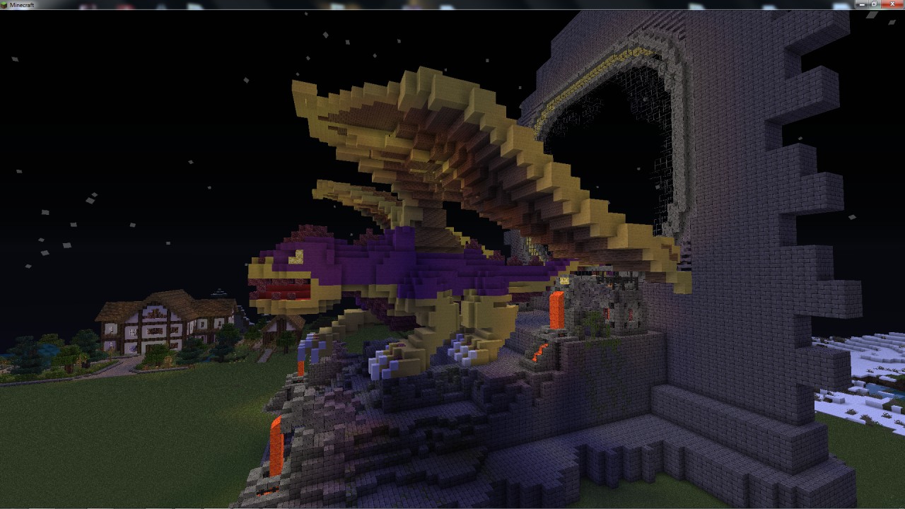Dragon Temple (W.I.P) Minecraft Map