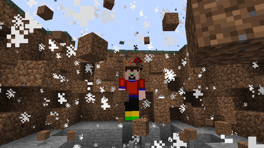 Instant Land Mine Minecraft Map