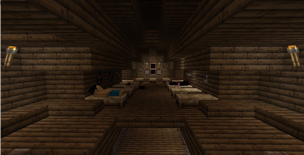 Barracks for viking craft Minecraft Map