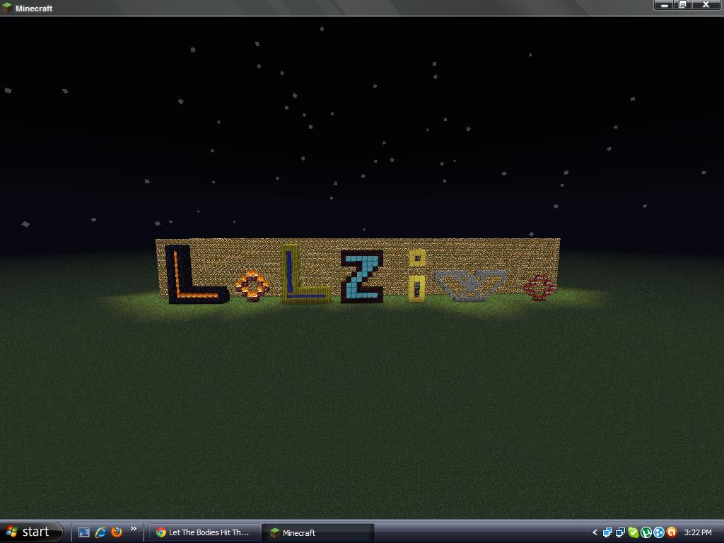 Name Art Minecraft Map