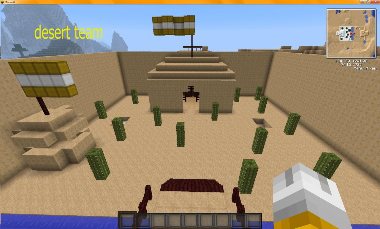 PvP areana (with MCEdit!!!!!) Minecraft Map